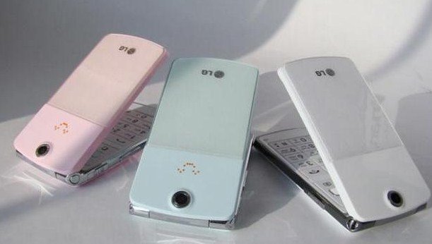LG KF350 Ice Cream Flip 3MP Camera Cell Phone---pink,blue,white
