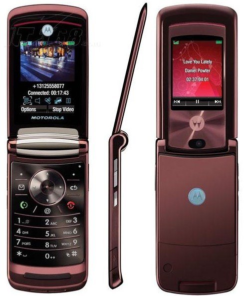Unlocked MOTOROLA RAZR2 V9 GSM CELL PHONE-----Blue,Black,Red wine