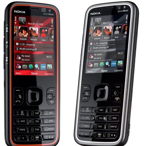 NOKIA 5630 XPRESSMUSIC RED/BLUE UNLOCKED Cell Phone---Red,Blue