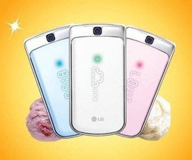 UNLOCKED LG GD310 ICE CREAM FLIP cell phone -----Pink,Blue,White