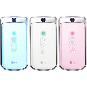 UNLOCKED LG GD310 ICE CREAM FLIP cell phone -----Pink,Blue,White