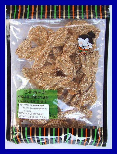 SESAME ANCHOVY FISH VIETNAMESE ASIA SNACK - USA SELLER