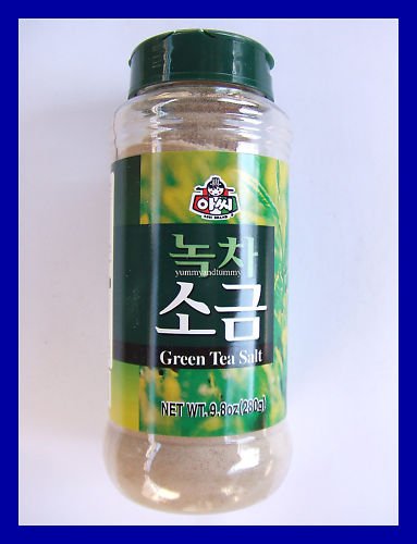 KOREAN GREEN TEA SALT ALL NATURAL - USA SELLER