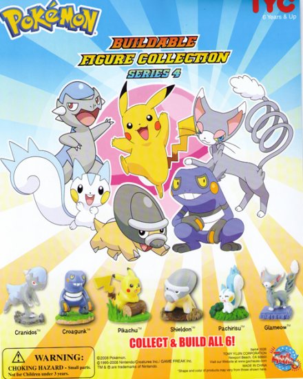 Pokemon Buildable Figure Collection Series 4