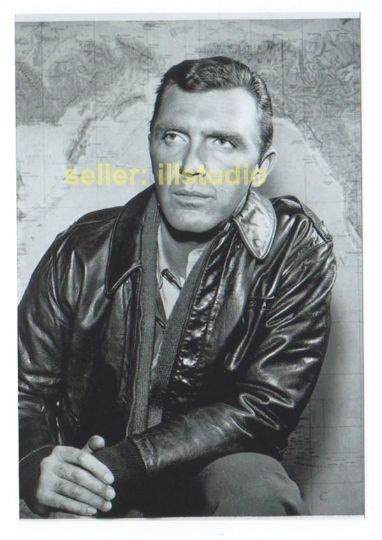 ROBERT LANSING General Savage 12 O'clock High RARE 4x6 PHOTO in MINT ...