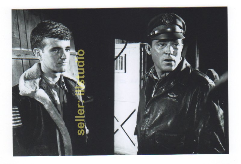 PAUL BURKE as Col. Gallagher 12 O'clock High RARE 4x6 PHOTO MINT ...