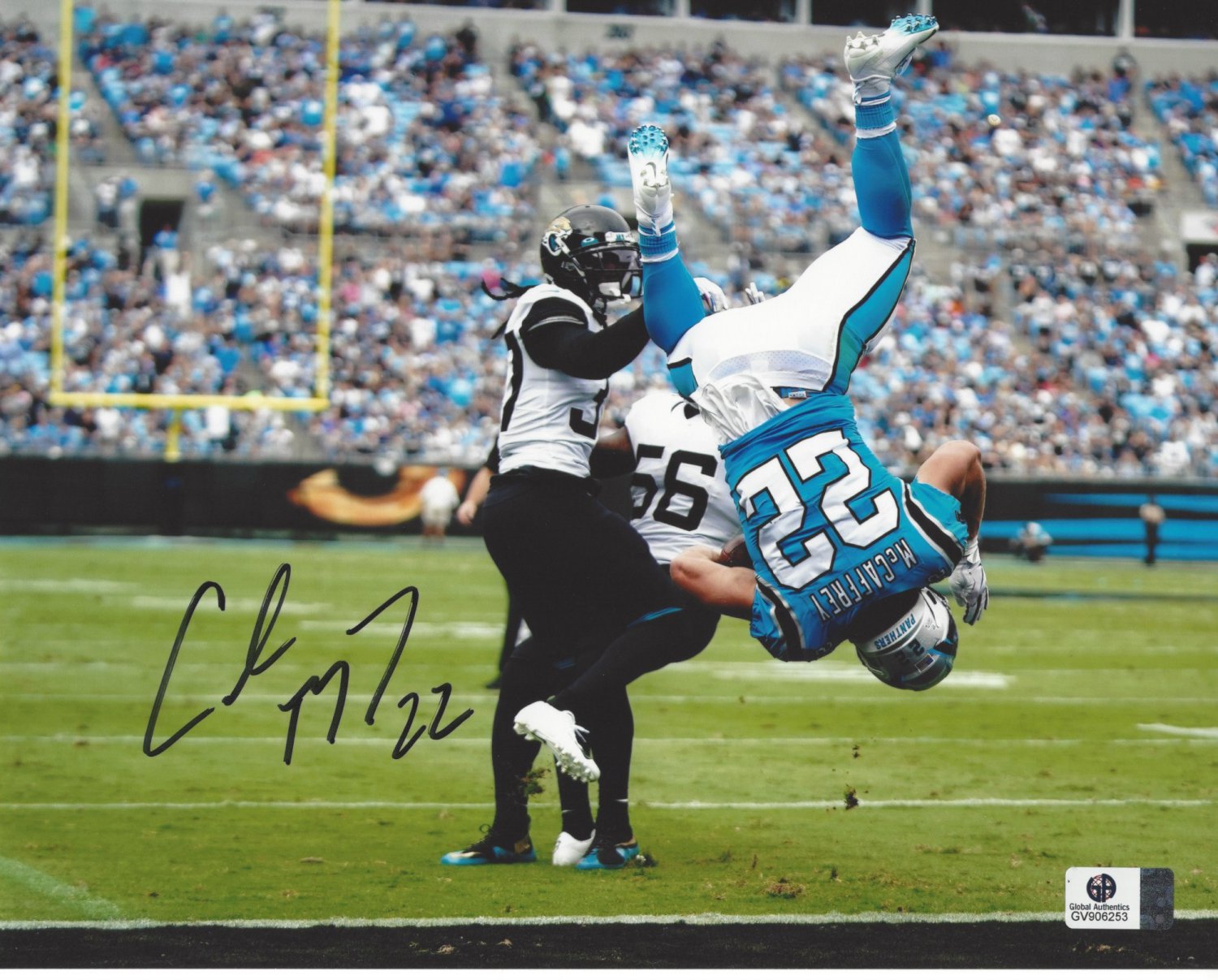 Christian McCaffrey Carolina Panthers Autographed 8x10 Photograph