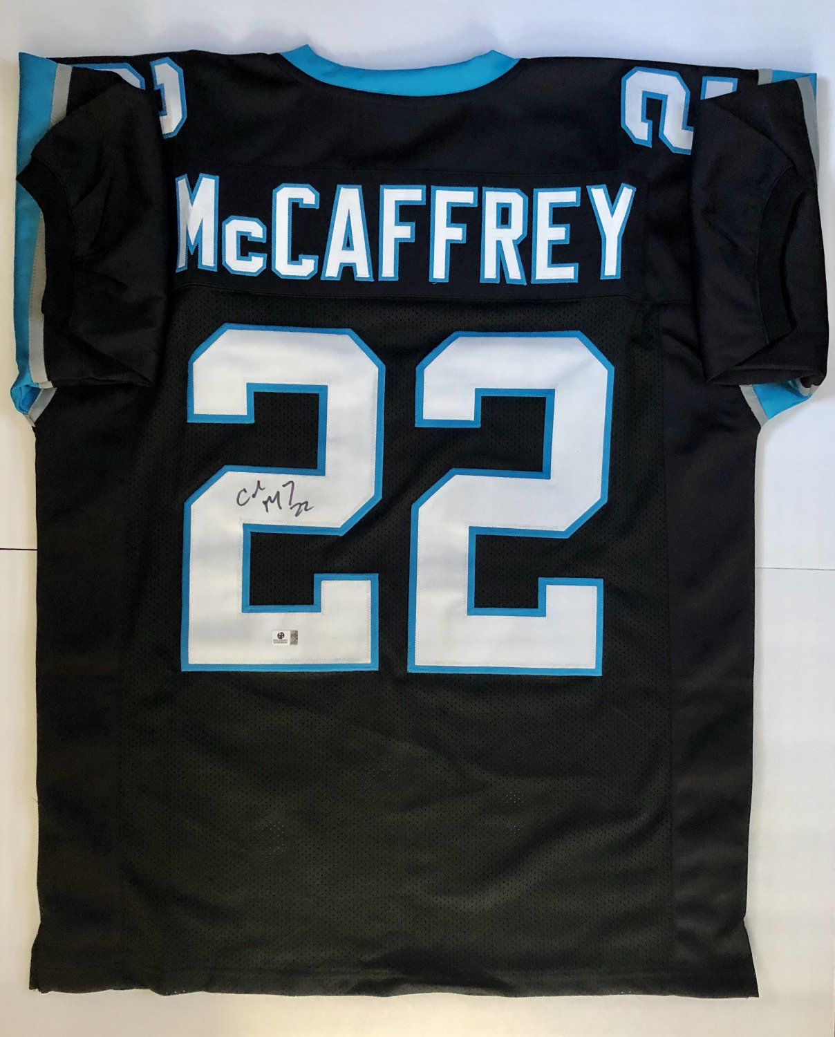 Christian McCaffrey Autographed Carolina Panthers Jersey Christian McCaffrey Autographed Carolina Panthers Jersey