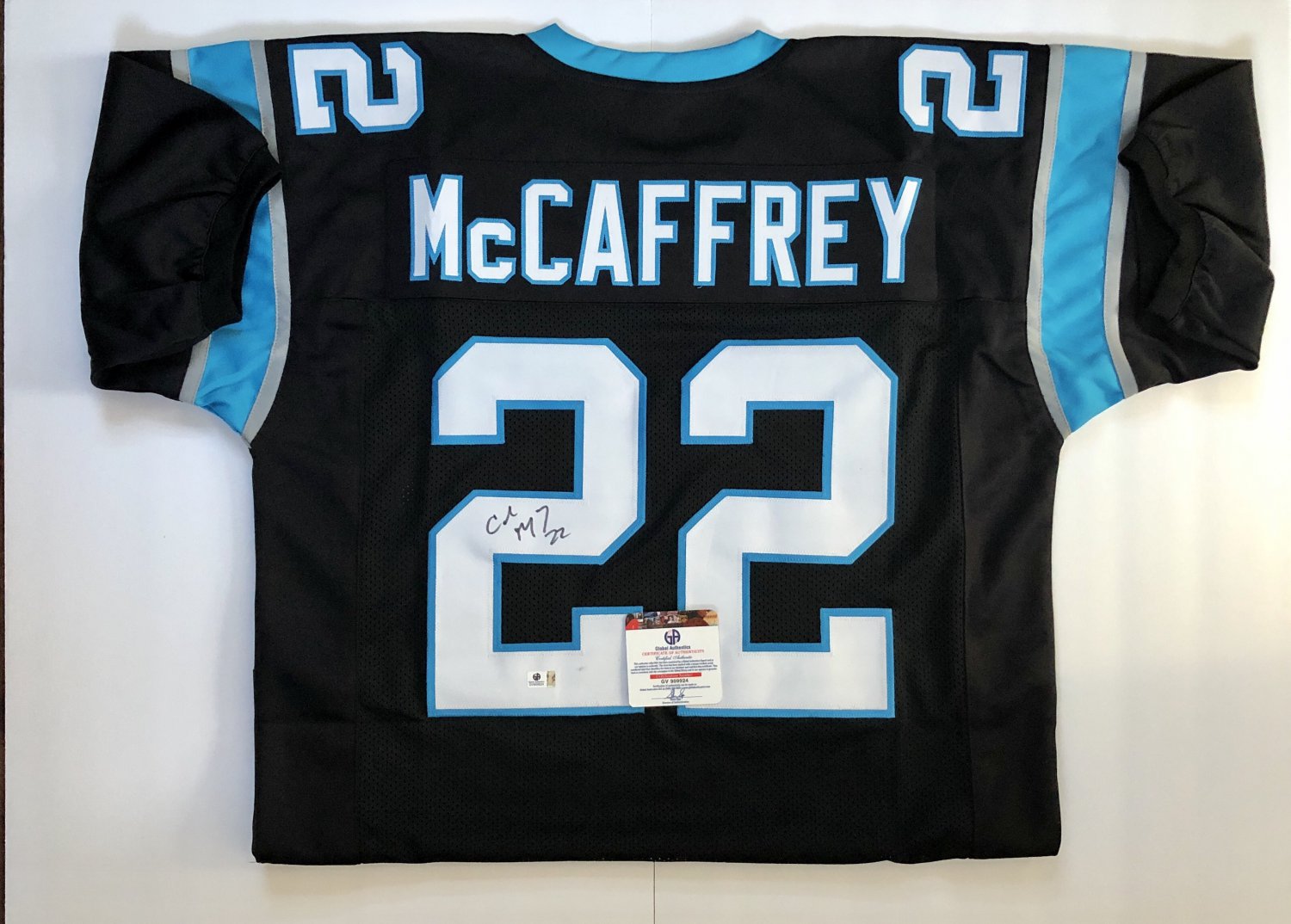 Christian McCaffrey Autographed Carolina Panthers Jersey