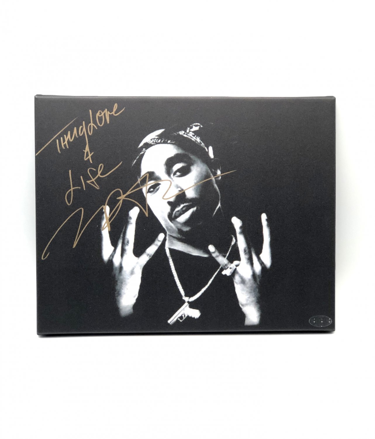 TUPAC Facsimile Autograph 11x14 Canvas Print Wall Art