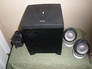 Labtec Pulse 420 Computer Speakers in Black with Subwoofer Tested!!