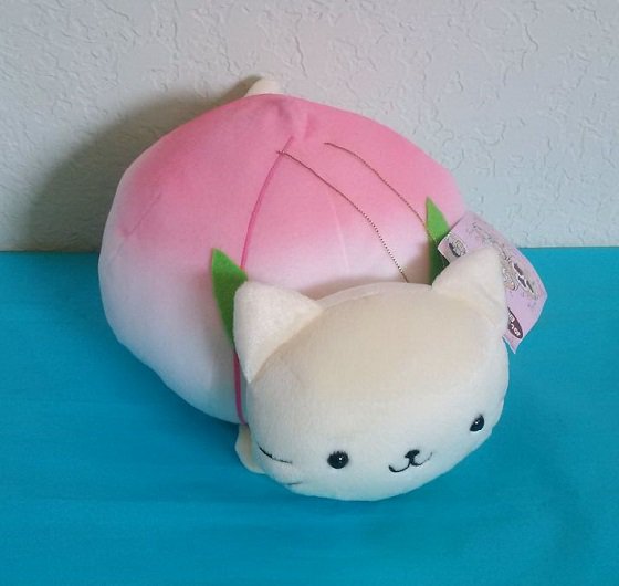 San-X Nyan Nyan Nyanko Chinese Restaurant Series Big Plush - Momo Bun