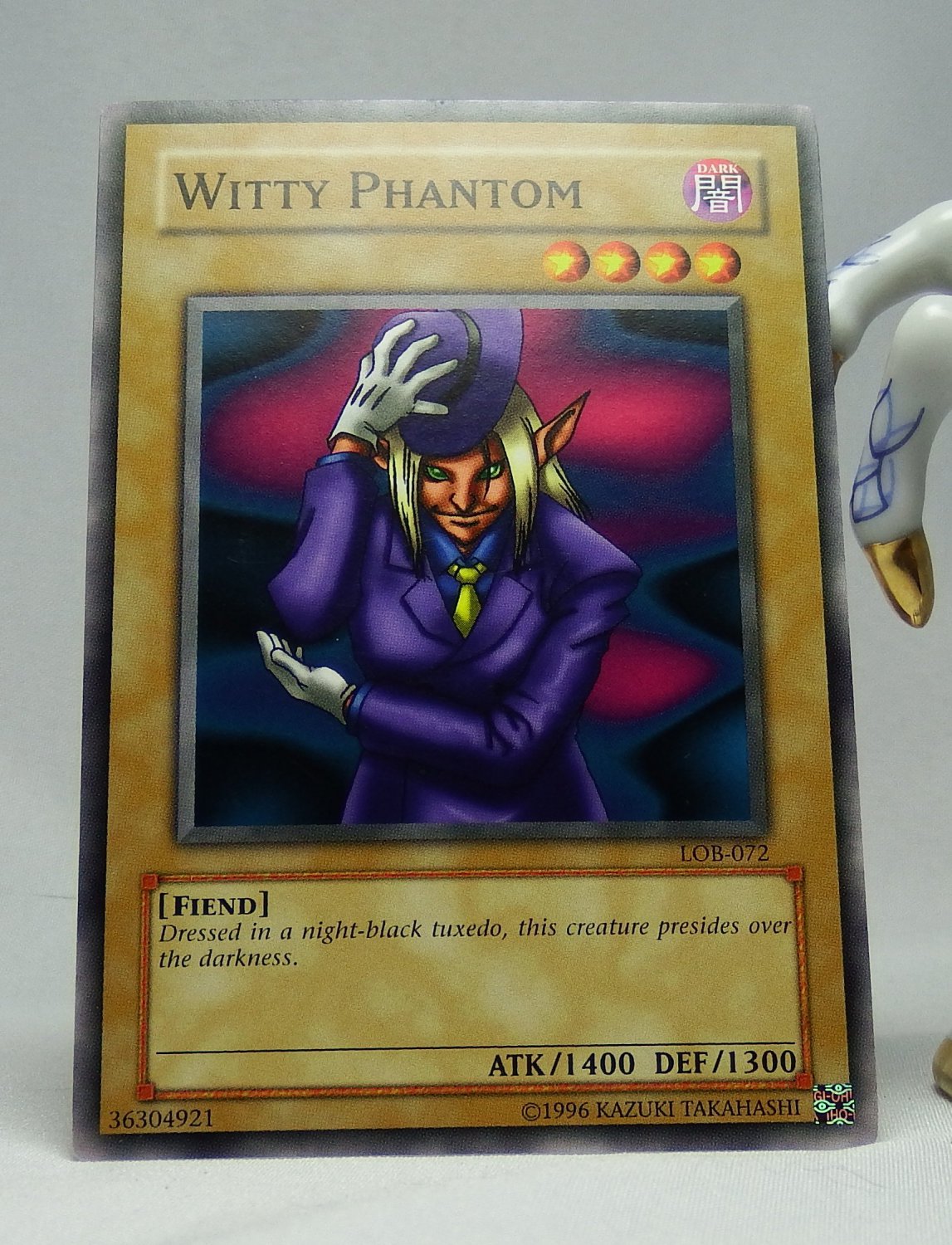 YuGiOh Legend of Blue Eyes White Dragon LOB-072 Witty Phantom
