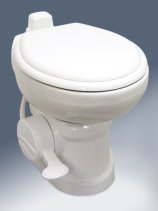 Dometic Sealand 210 111 Traveler Lite Low Profile China RV Toilet White