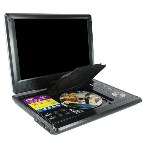 Portable Multimedia TV/DVD Player with 12 Inch Widescreen