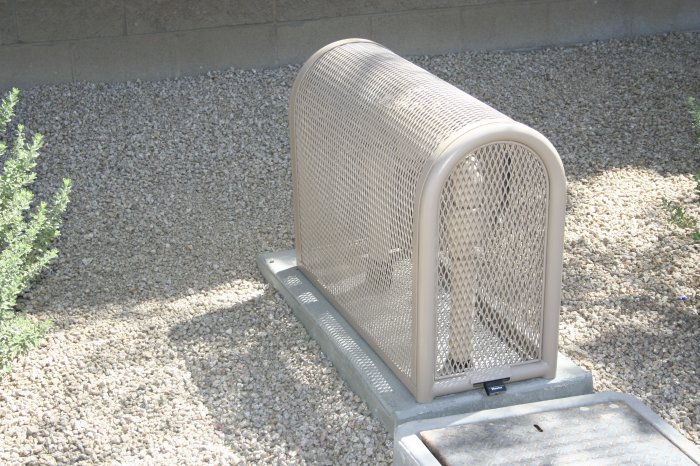 Backflow Assembly Enclosure *UTC-1* Tan (10.5" W x 24" H x 22.5" L)