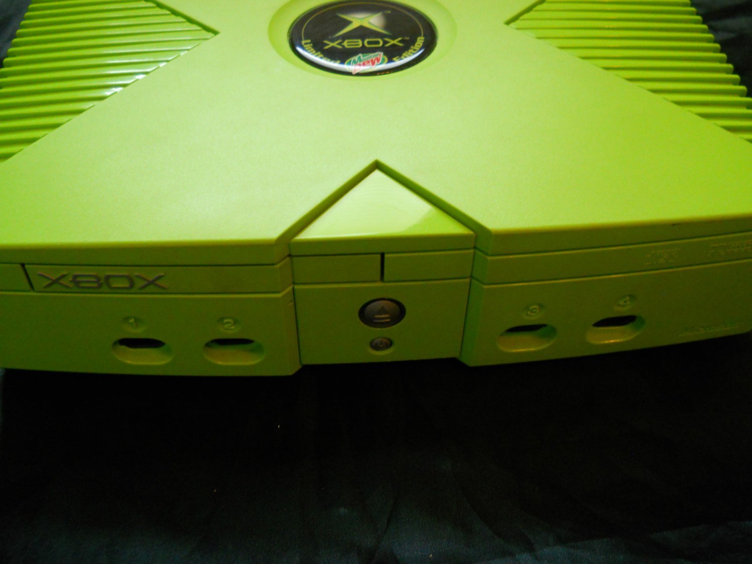 Original Xbox Rare Limited Mountain Dew Edition system complete XBMC