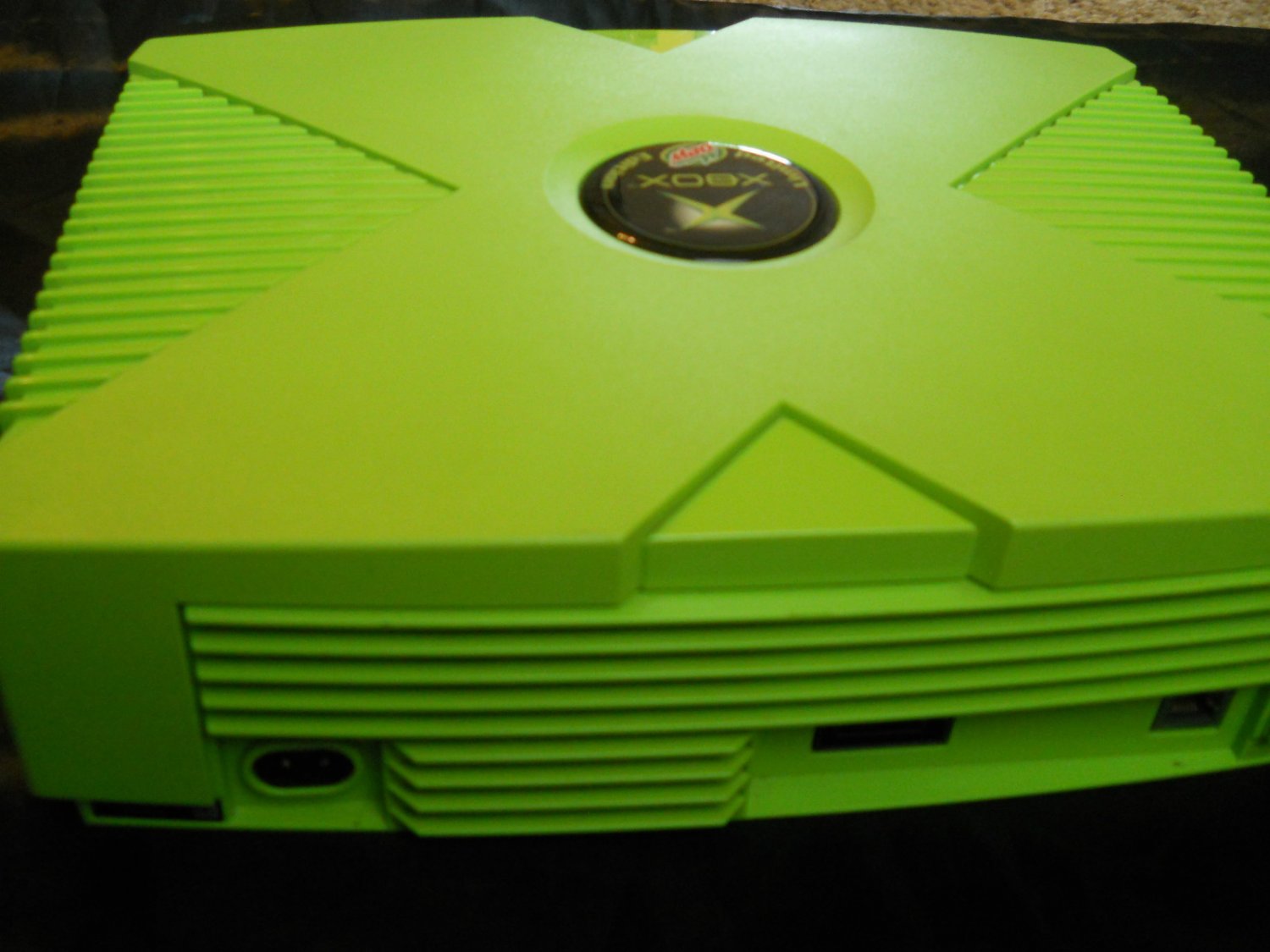 Original Xbox Rare Limited Mountain Dew Edition system complete XBMC