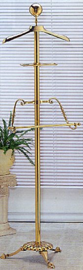 Elegant Solid Brass Valet Stand