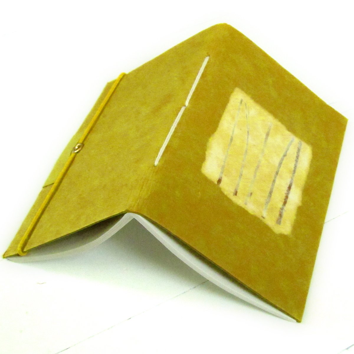 Note pad journal notebook handmade recycled paper craft mom present 3x5 ...