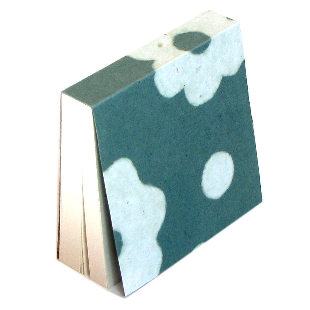 Handcrafted block note pad seagreen bday mom xmas gifts flowers paper ...