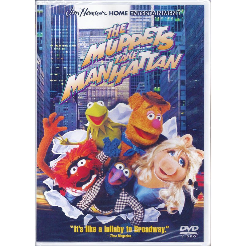 The Muppets Take Manhattan DVD Jim Henson Frank Oz Widescreen and Full ...