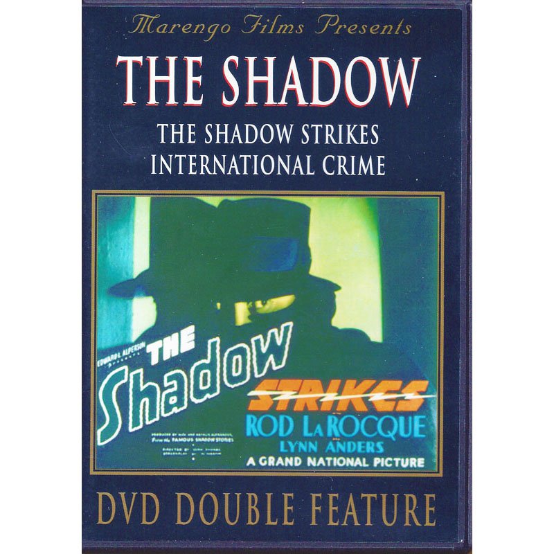 The Shadow DVD Double Feature The Shadow Strikes International Crime ...