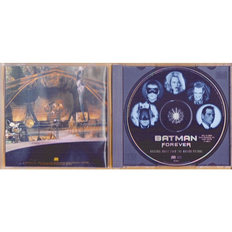 Batman Forever Music From and Inspired by the Motion Picture CD 1995 ...