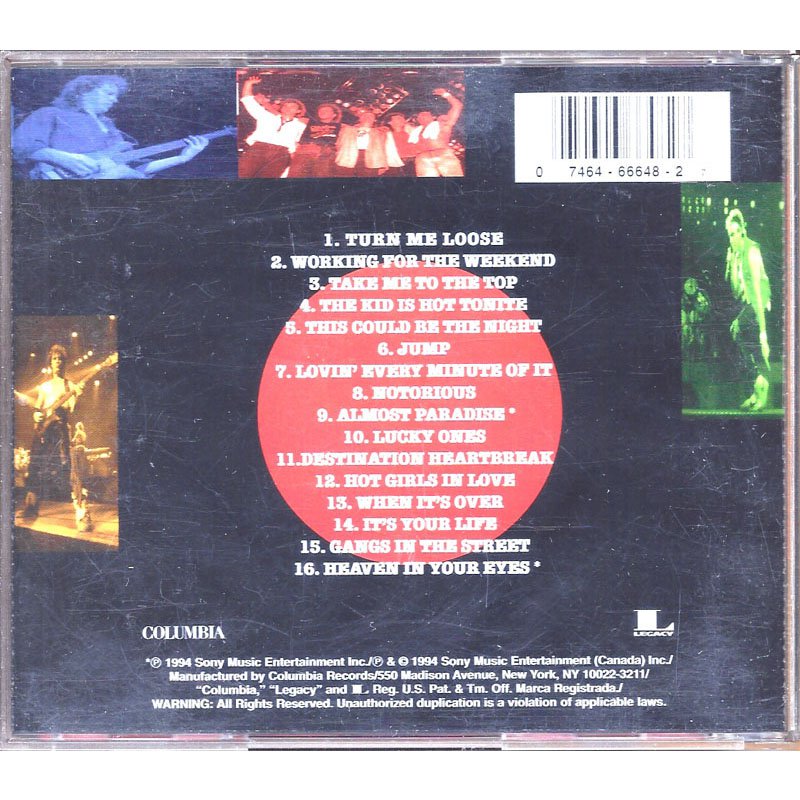 Loverboy CD Classics 1994 Their Greatest Hits 80s Classic Rock Music ...