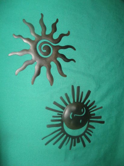 Sun Deco Wall Plaques