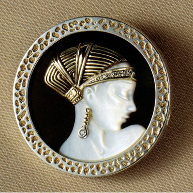 VINTAGE ERTE PENDANT / BROOCH - Very Rare Find!