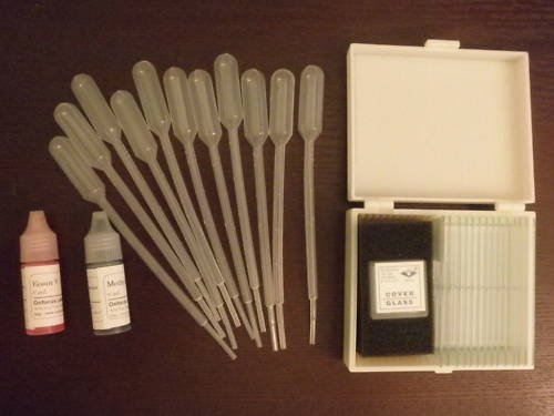Microscope Slide Preparation Starter Kit
