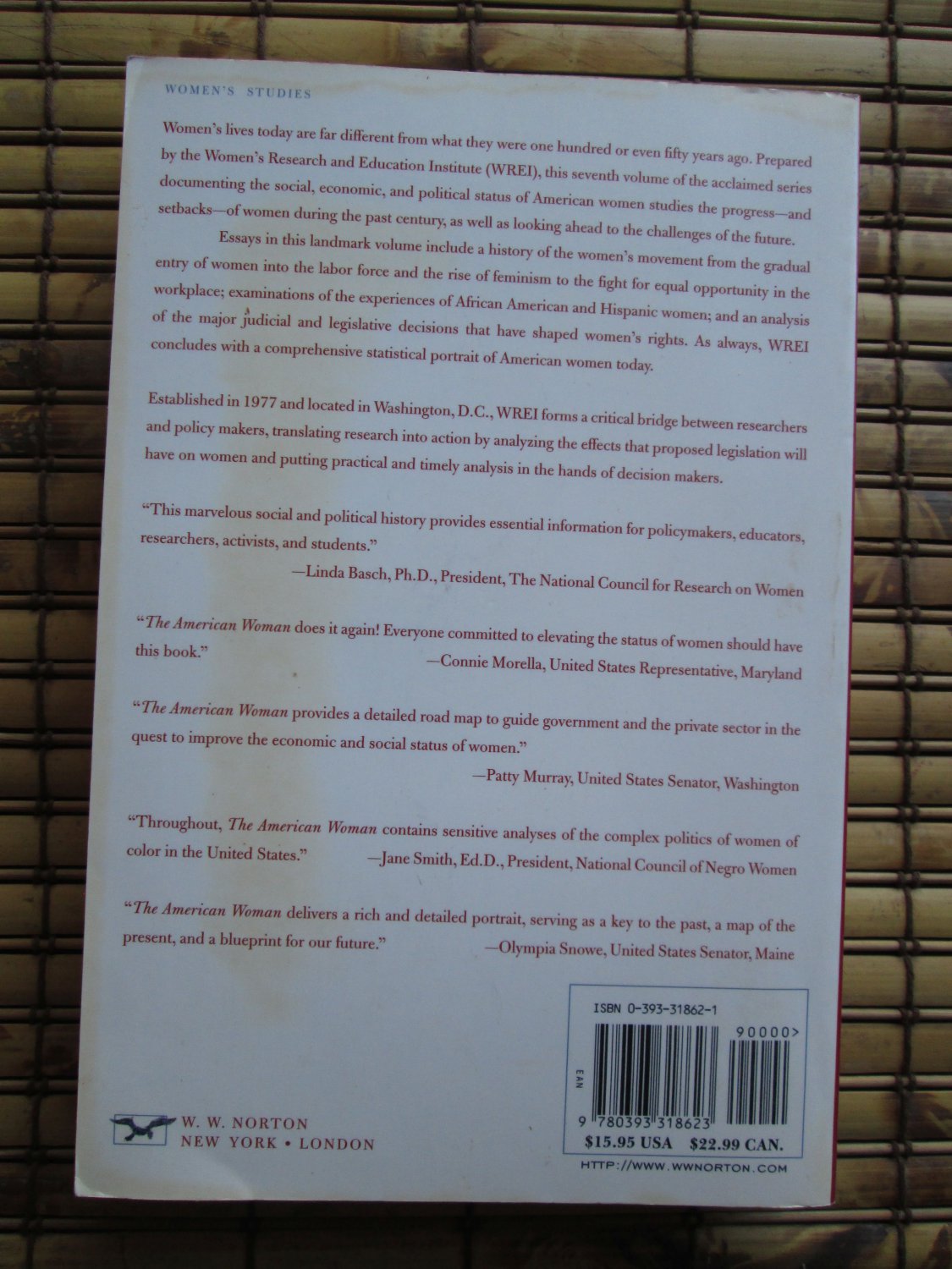 The American Woman 1999-2000: A Century of Change by Cynthia Costello W ...