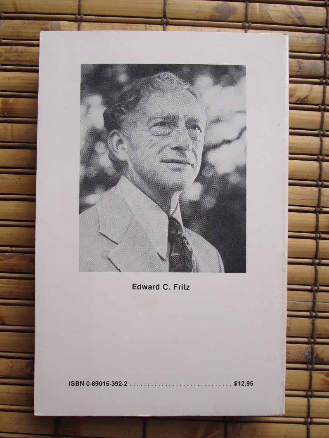 Sterile Forest by Edward Fritz Eakin Press 1983 *Inscribed and signed ...