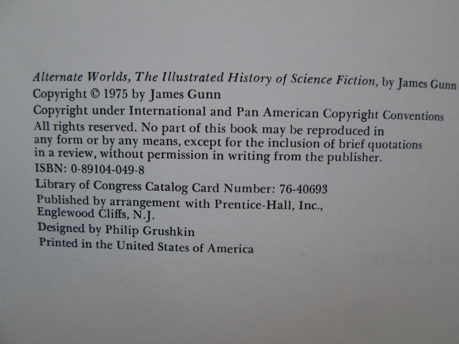 Alternate Worlds: The Illustrated History of Science Fiction by James ...