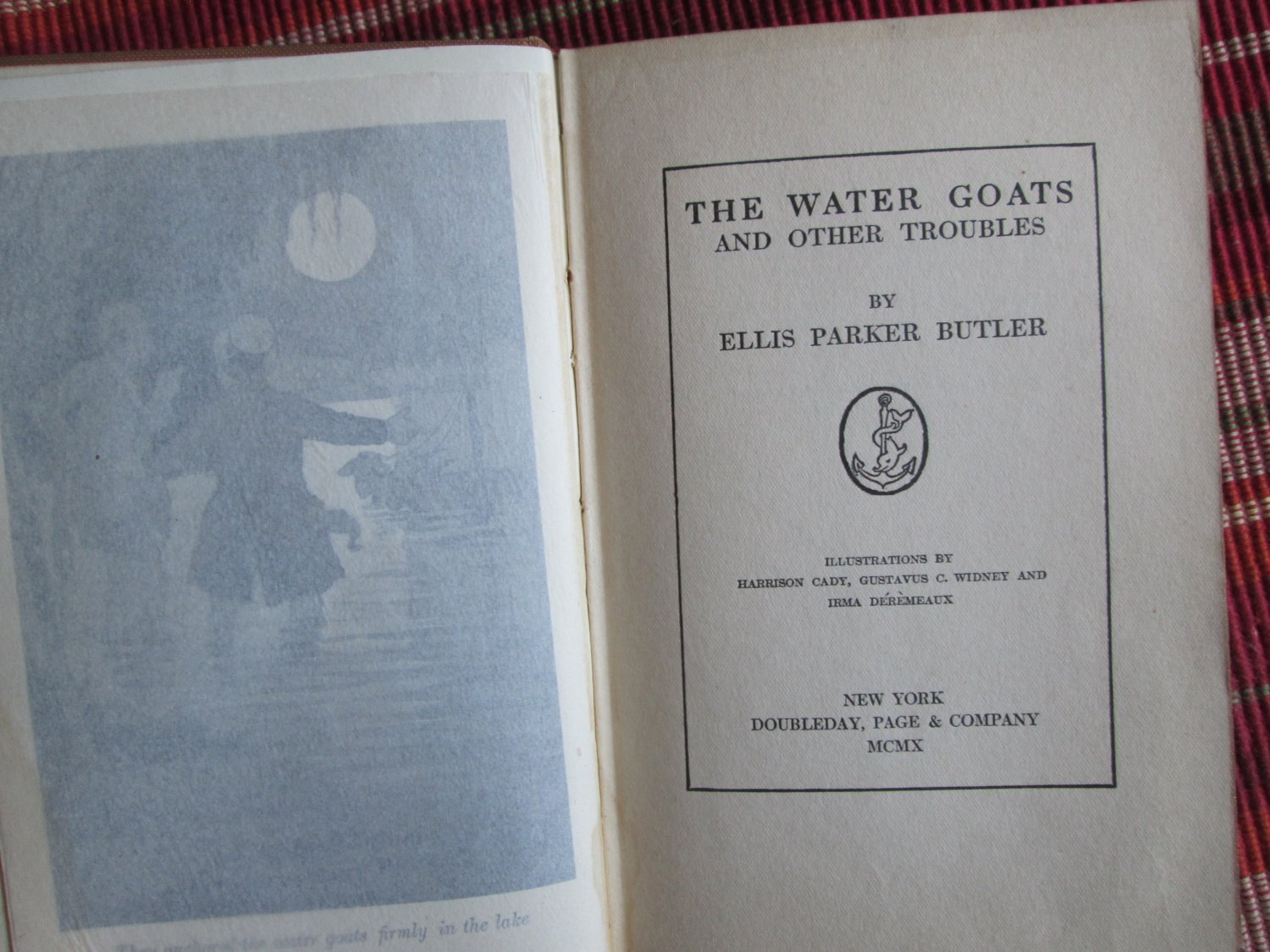 The Water Goats And Other Troubles by Ellis Parker Butler Doubleday ...