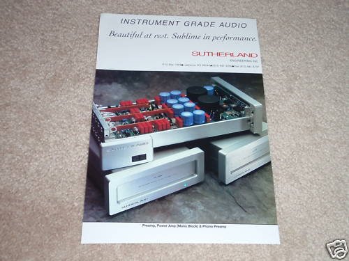 Sutherland PH-2000,A-2000 Amplifier AD, inside, 1996