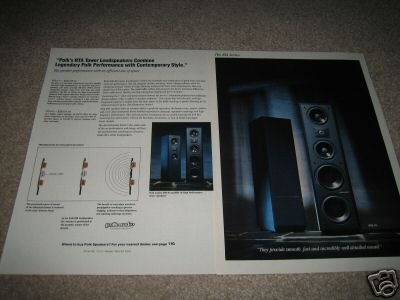 Polk RTA 8t,11t Ad from 1989,2 pages,very nice!