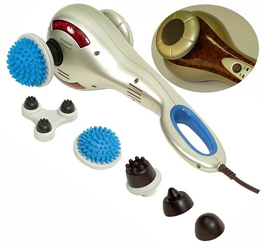 KH219E Back Massager with most powerful percussion and multi heads and ...