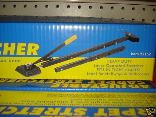 NEW! ADJUSTABLE CARPET STRETCHER INSTALLER LEVER TOOLS