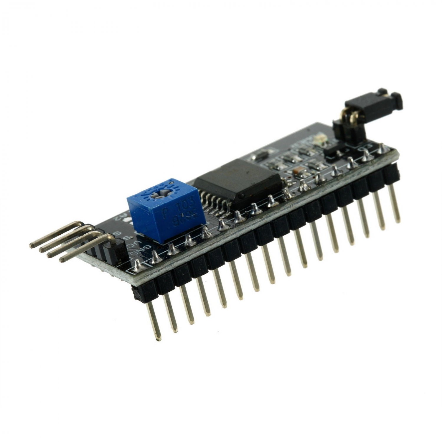 IIC/I2C/TWI/SPI Serial Interface Board Module Port for Arduino 1602LCD ... IIC/I2C/TWI/SPI Serial Interface Board Module Port for Arduino 1602LCD ...