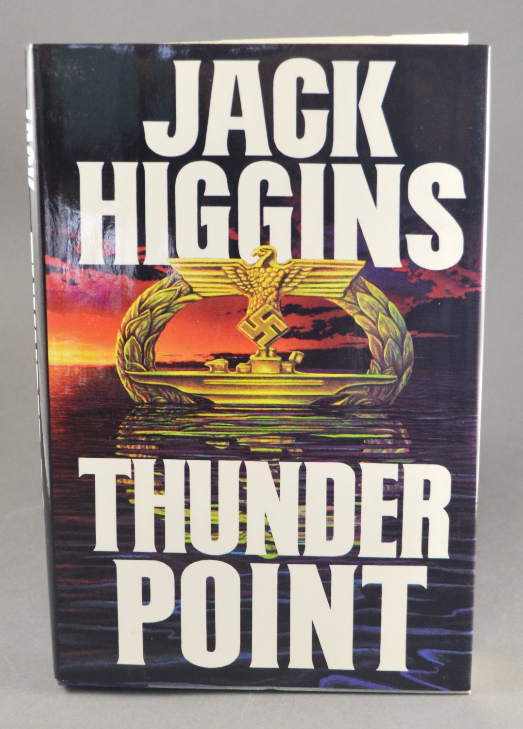 Thunder Point by Jack Higgins HB with DJ
