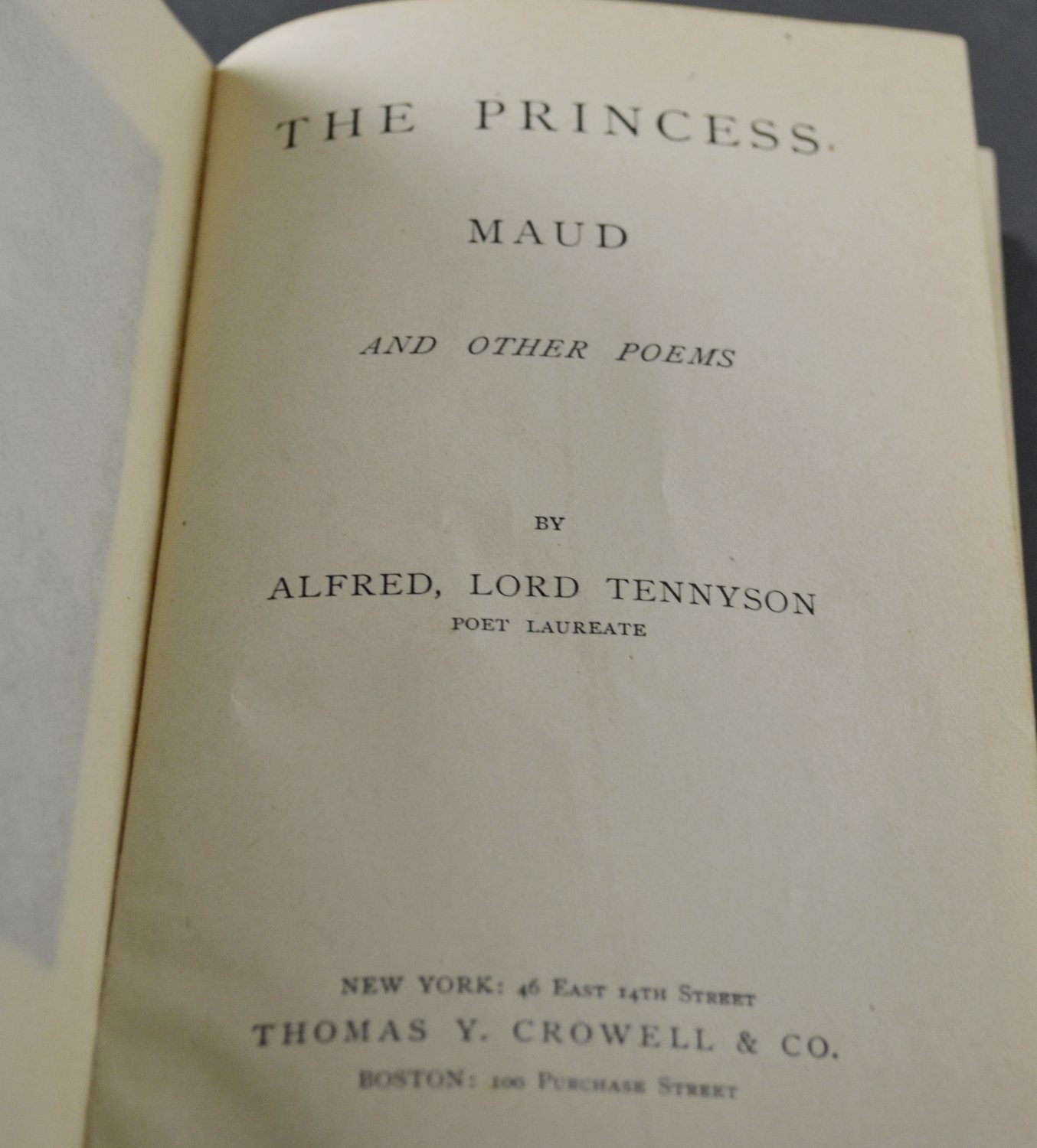The Princess Maud and Other Poems by Alfred, Lord Tennyson