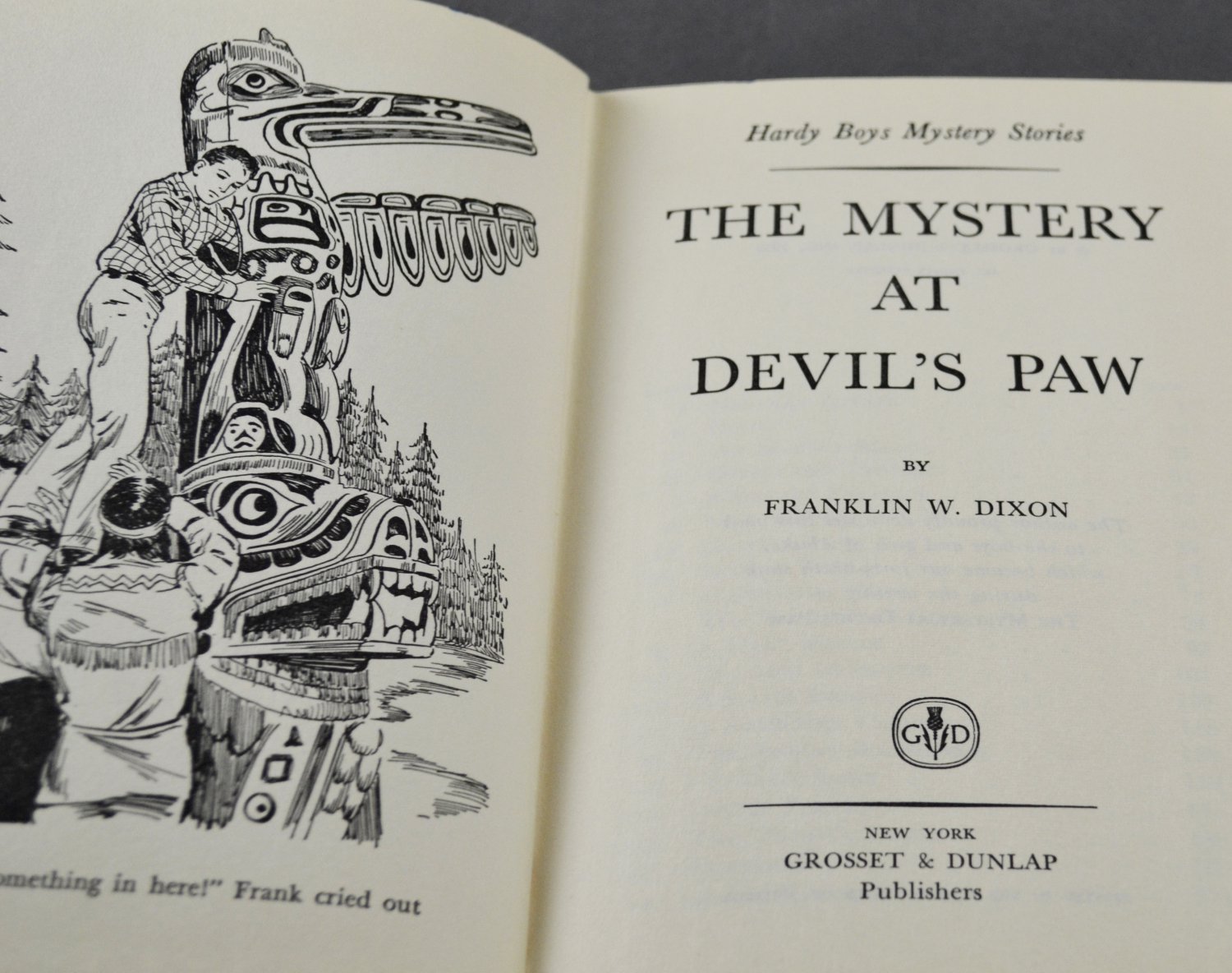 The Hardy Boys The Mystery At Devil's Paw by Franklin W. Dixon
