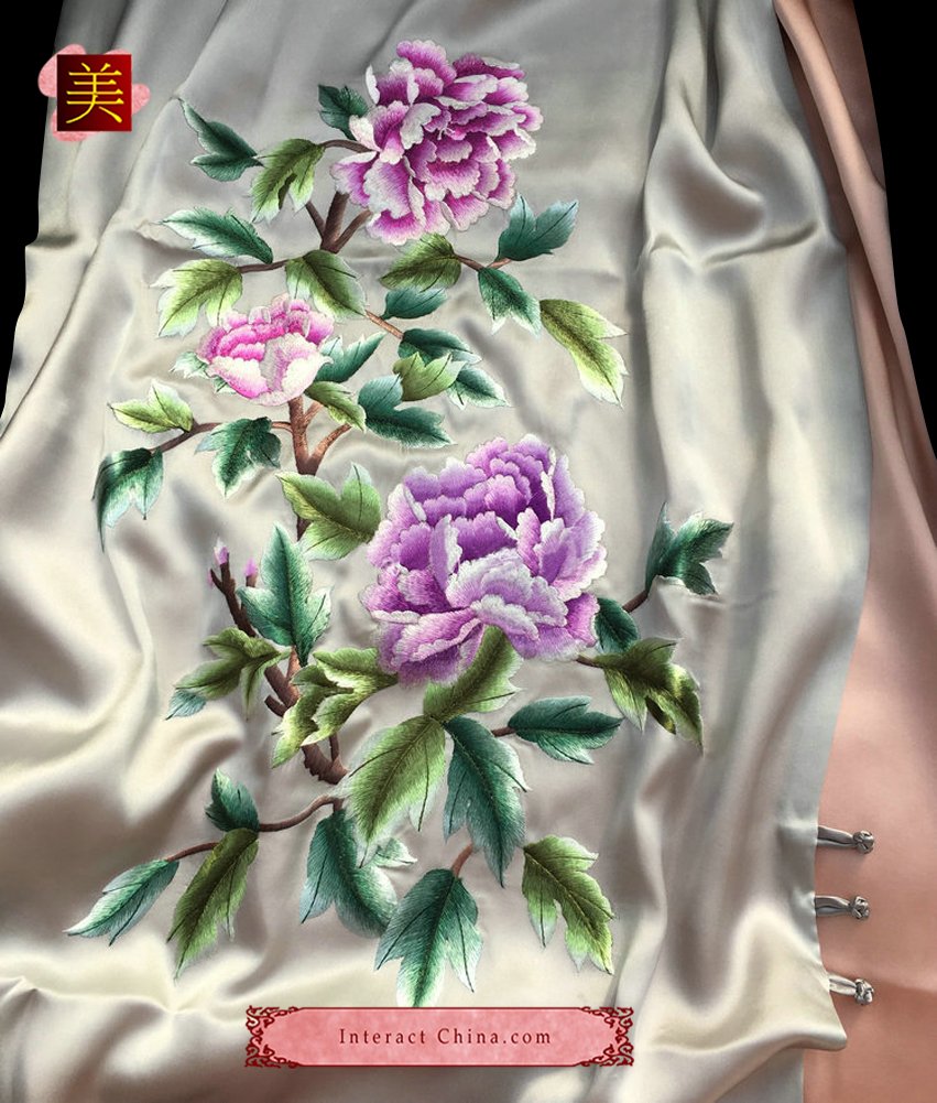 Premium Fine Natural Suzhou Silk Scarf 100% Hand Sewn Chinese ...