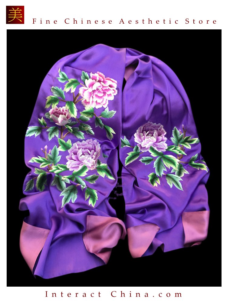 Premium Fine Natural Suzhou Silk Scarf 100% Hand Sewn Chinese ...