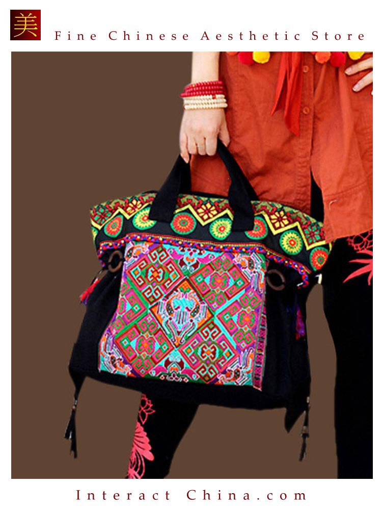 100% Handmade Handbag Purse Satchel Duffle Bag - Fine Oriental ...