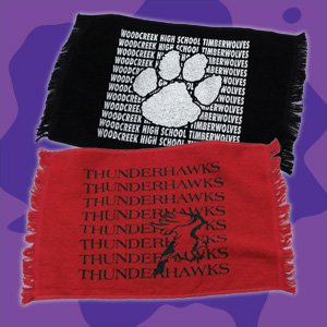 100 Custom Printed Rally Spirit Towels School Fundraiser Item# ST301