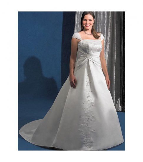 Brand New Custom Made Plus Size Wedding Gown