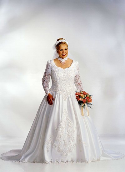 Brand New Custom Made Plus Size Wedding Gown